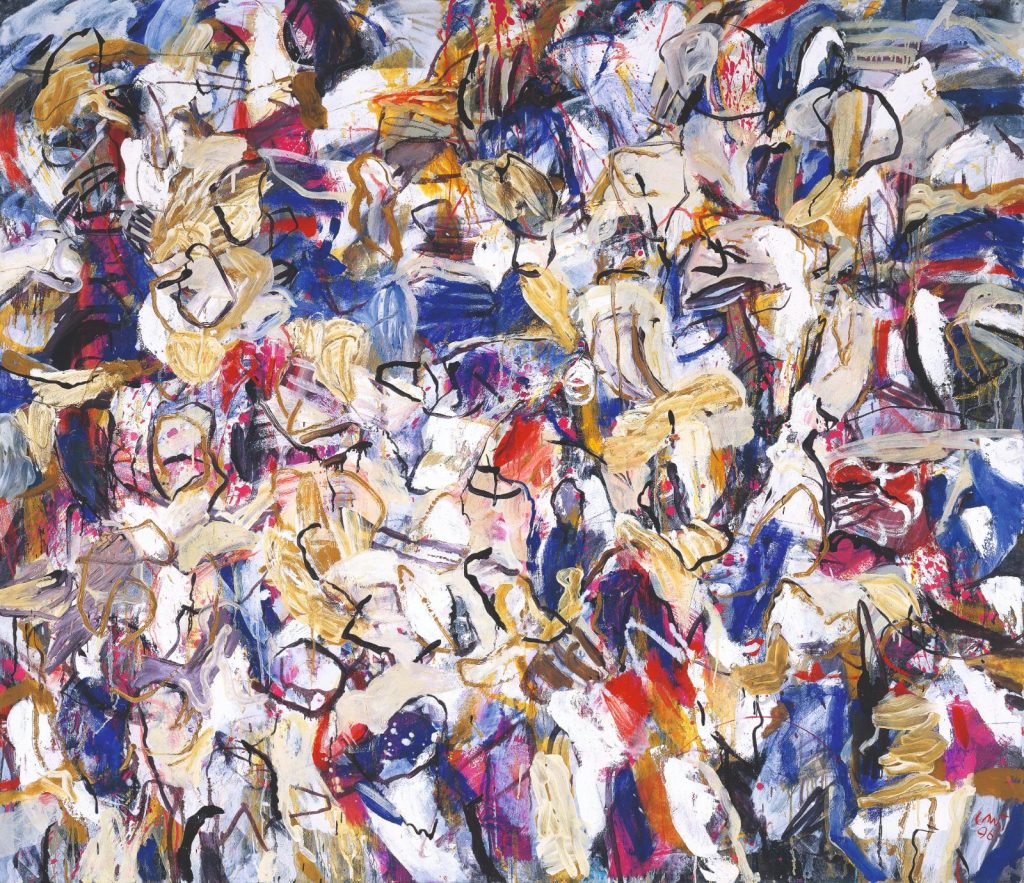 Elke Wree | Costaldo | Informelle Malerei | 1998 | Öl auf Leinwand ...
