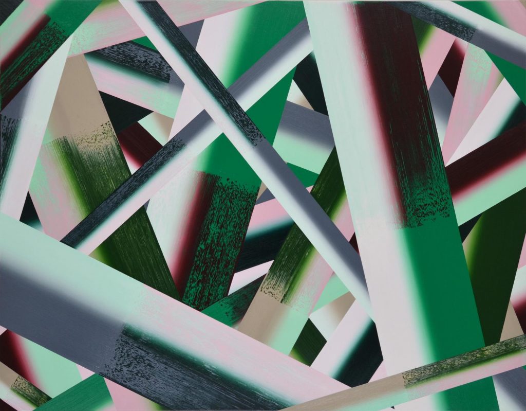 Vera Leutloff | Thicket: Bois | 2020 | Öl auf Leinwand | 140 cm x 180 ...
