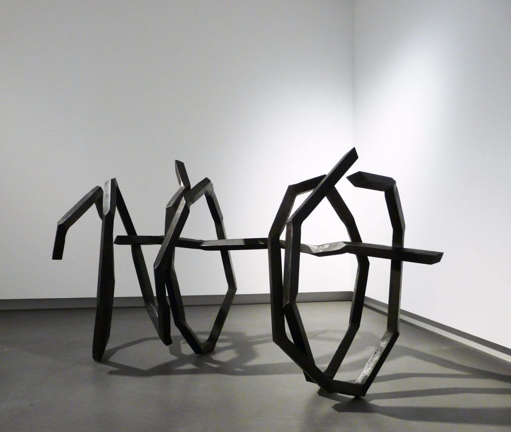 Robert Schad | HERGIS | 2004 | Vierkantstahl massiv, 45 mm | 104 cm x ...