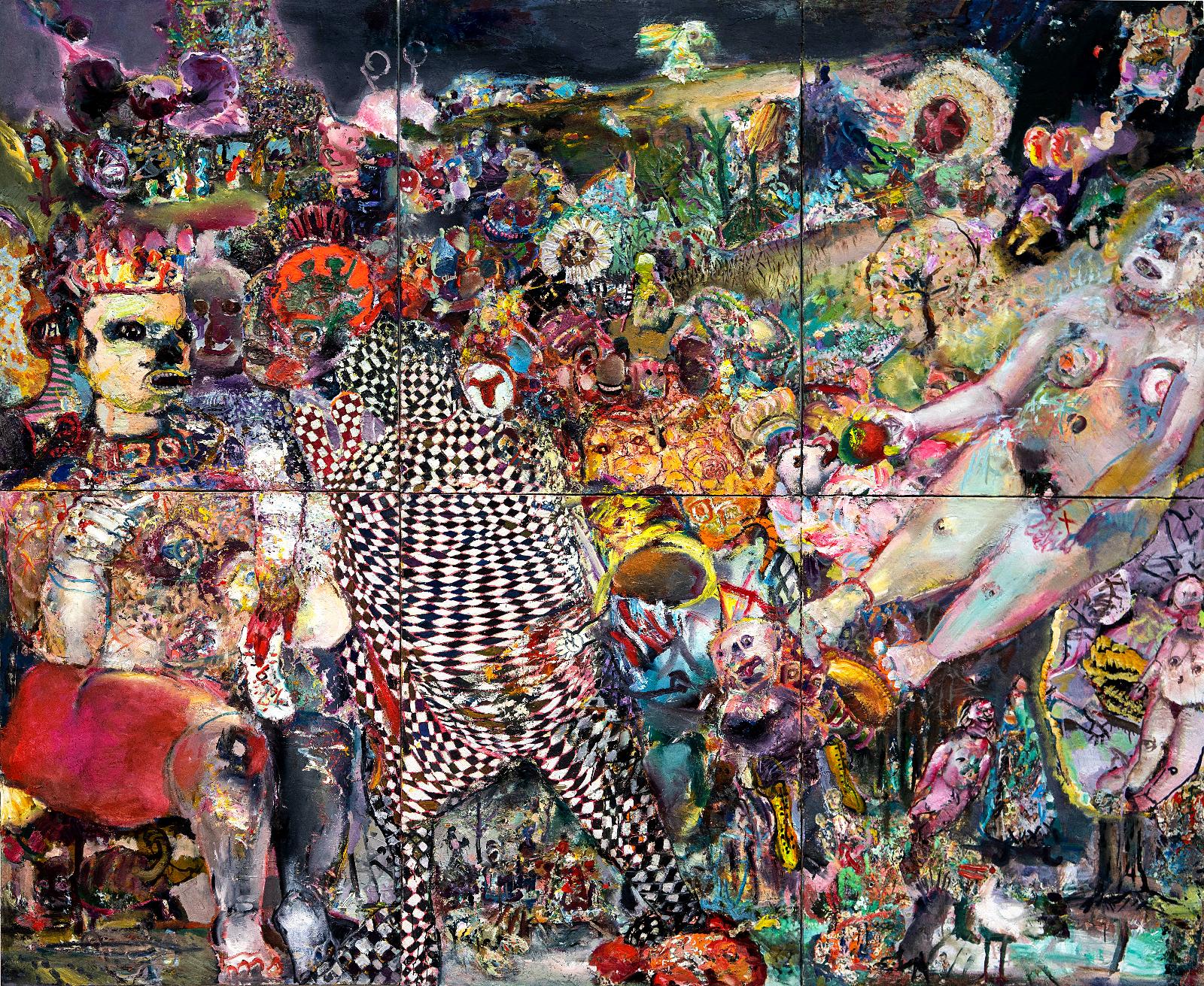 Werner Liebmann, Tochter aus Elysium, 2020, Öl auf Leinwand