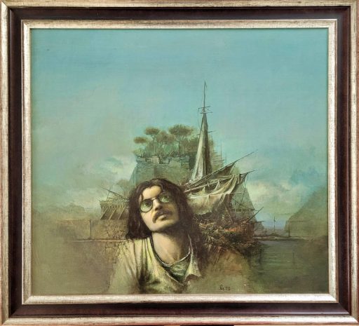 Max Peter Haering, Selbstporträt, 1978, 51 cm x 57 cm, Preis auf ...