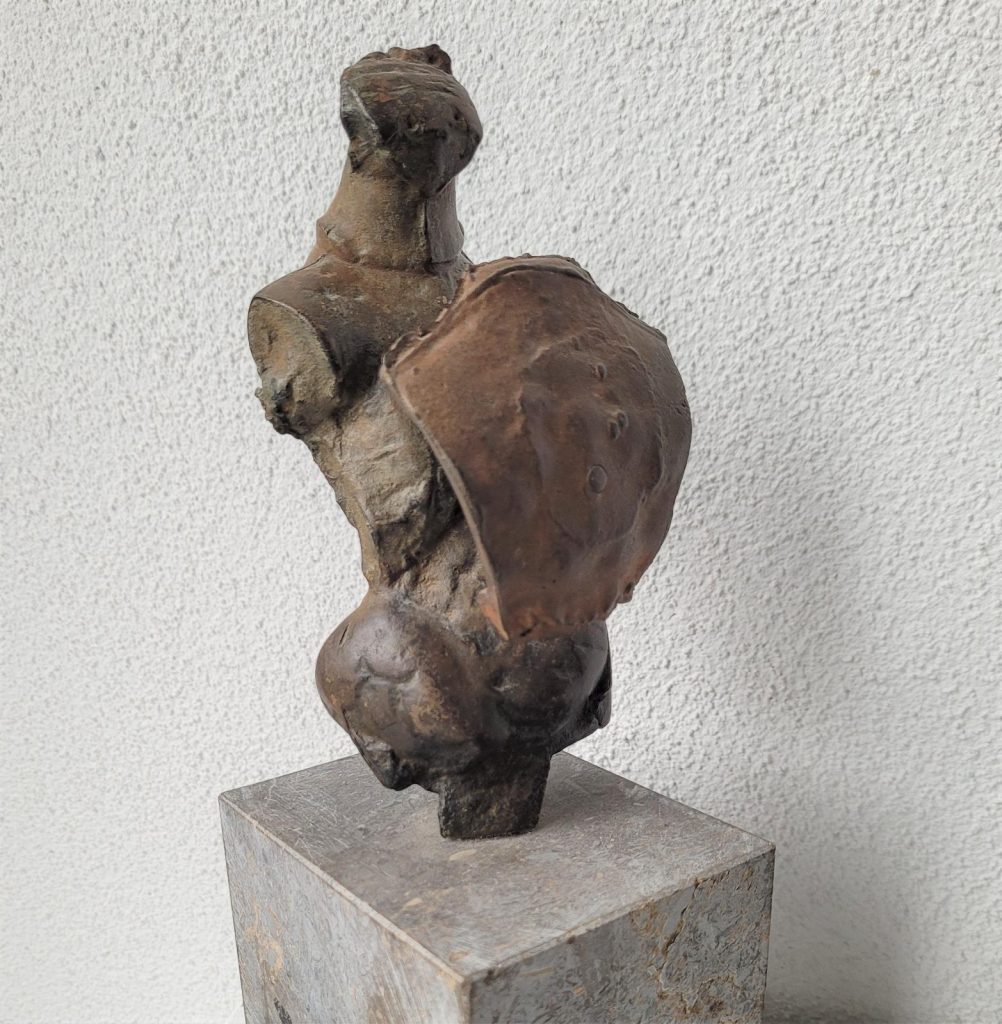 Friedemann Blum , Kunst Ostwürttemberg, Krieger mit Schild , 1993 ...